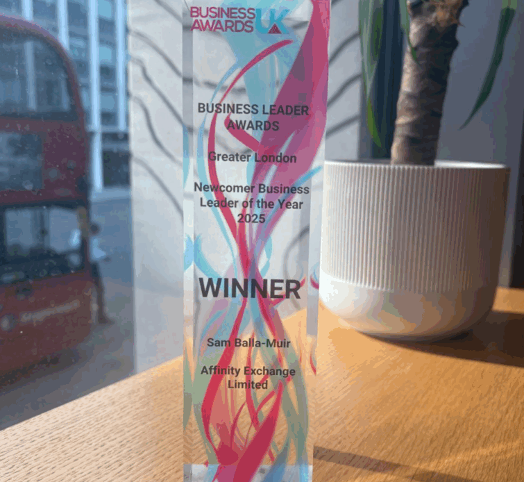 Affinity Exchange CEO Sam Balla-Muir Named Greater London Newcomer ...